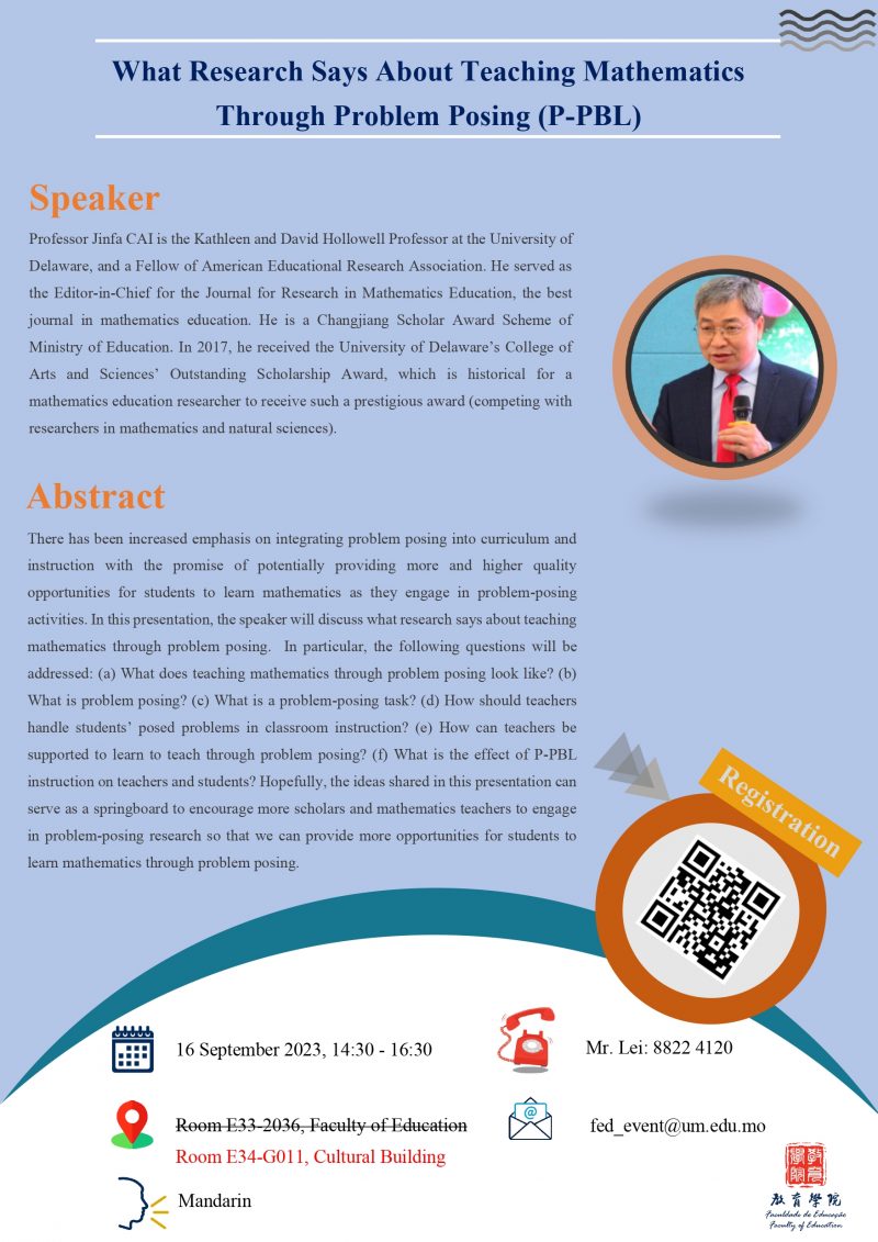 Seminar On What Research Says About Teaching Mathematics Through Problem Posing P Pbl